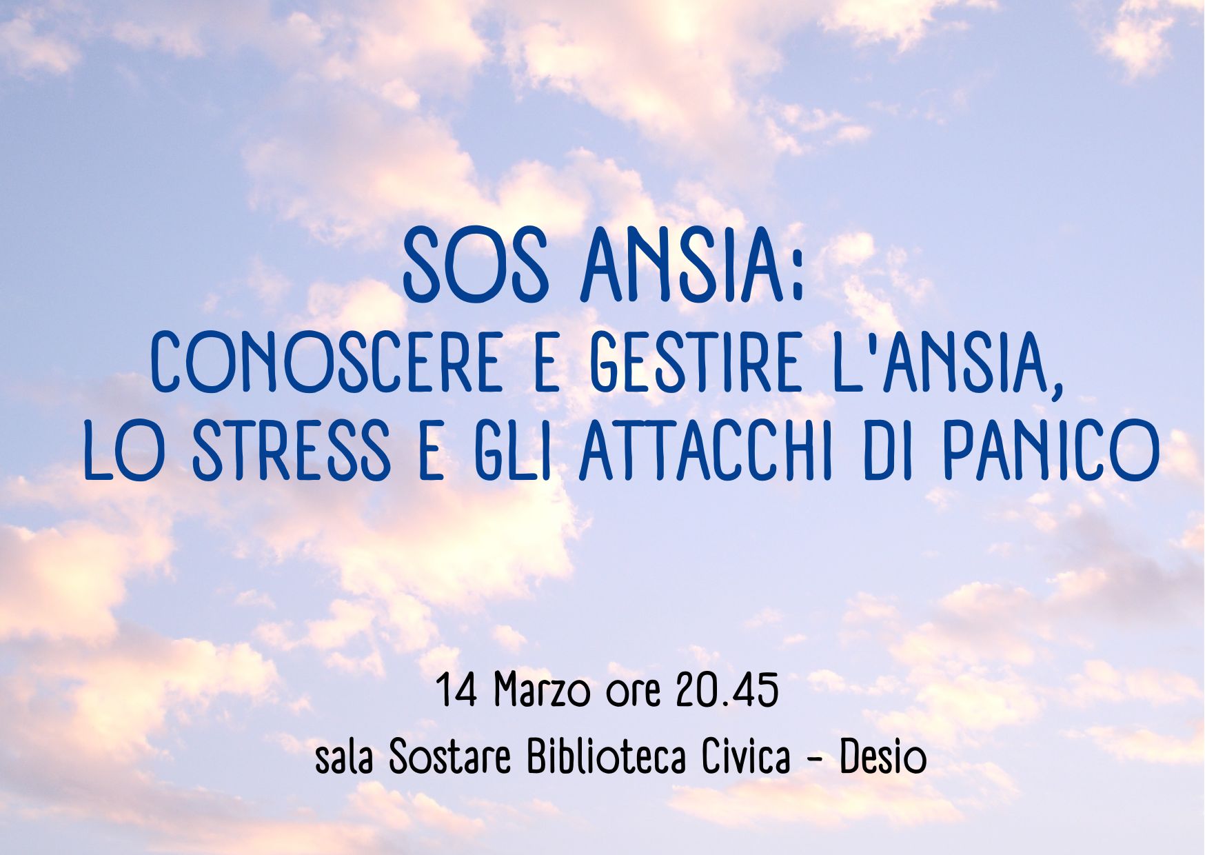 SOS ANSIA: conoscere e gestire l’ansia, lo stress e gli attacchi di ...